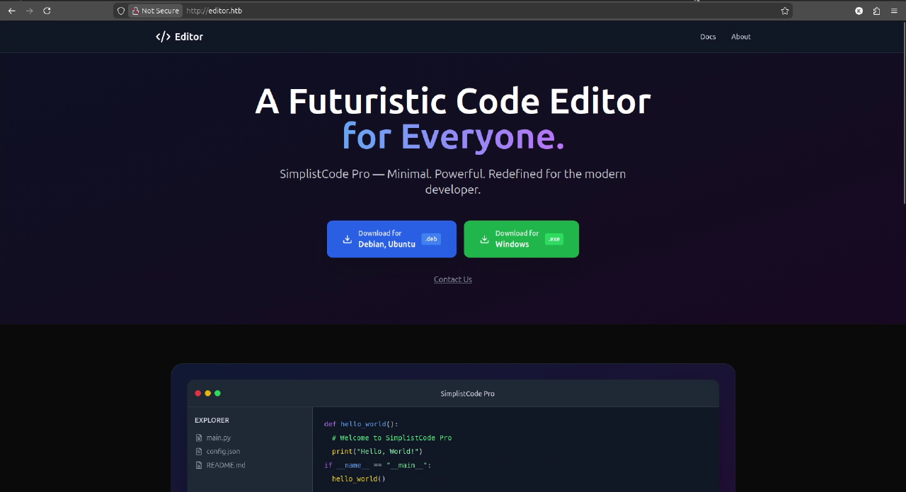 Hack The Box | Editor Writeup · Introverted Bytes
